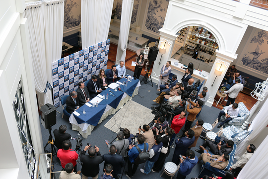 National University Sports: press conference